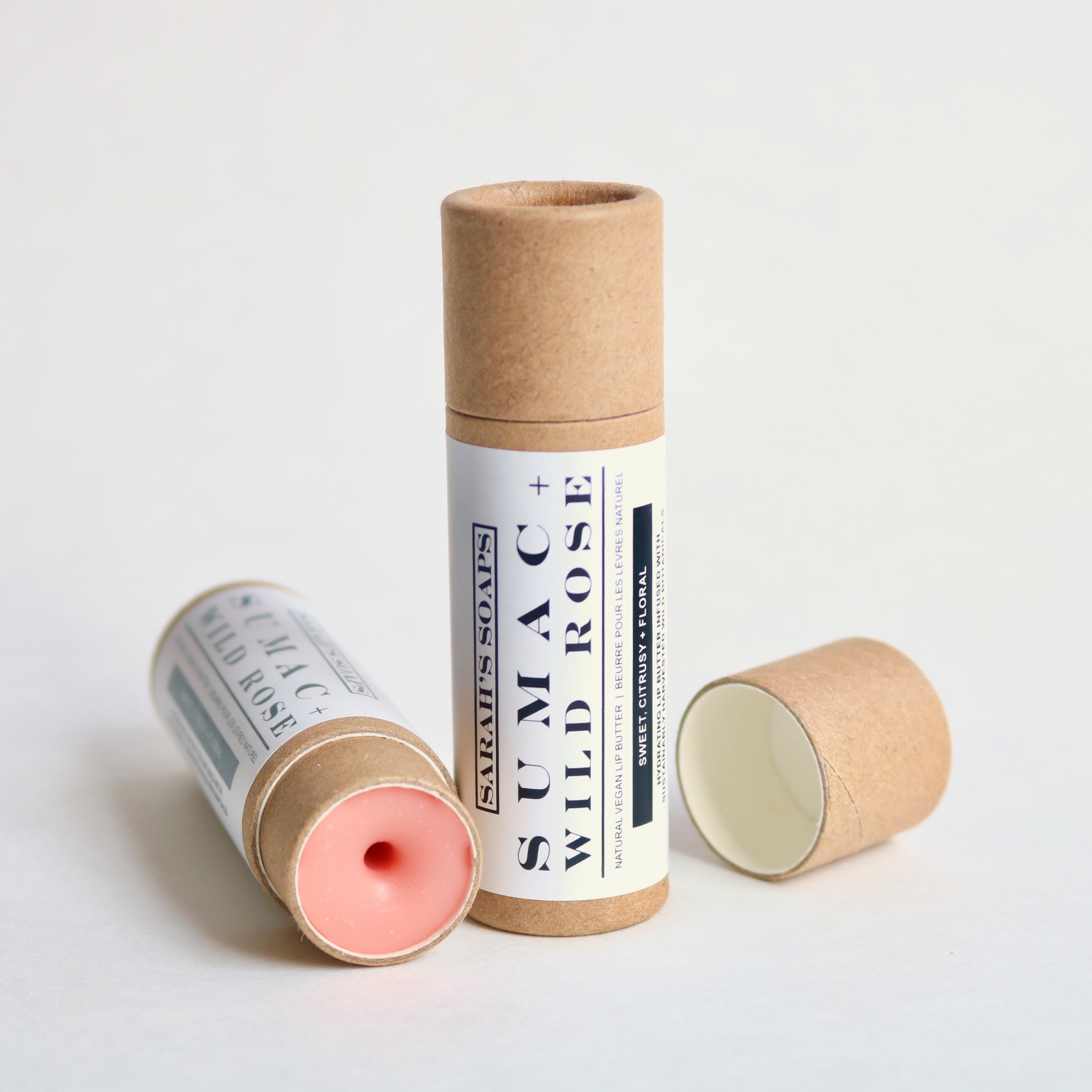 SUMAC + WILD ROSE lip butter – SARAH'S SOAPS